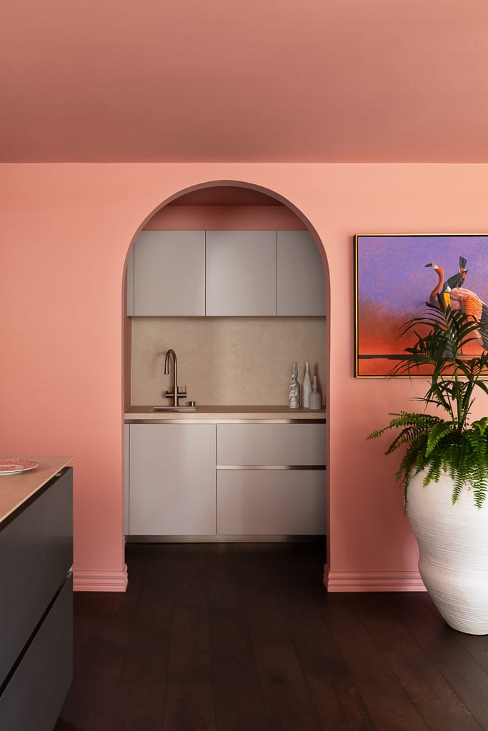 Incorporating Peach Fuzz with Engineered Timber | Kustom Timber